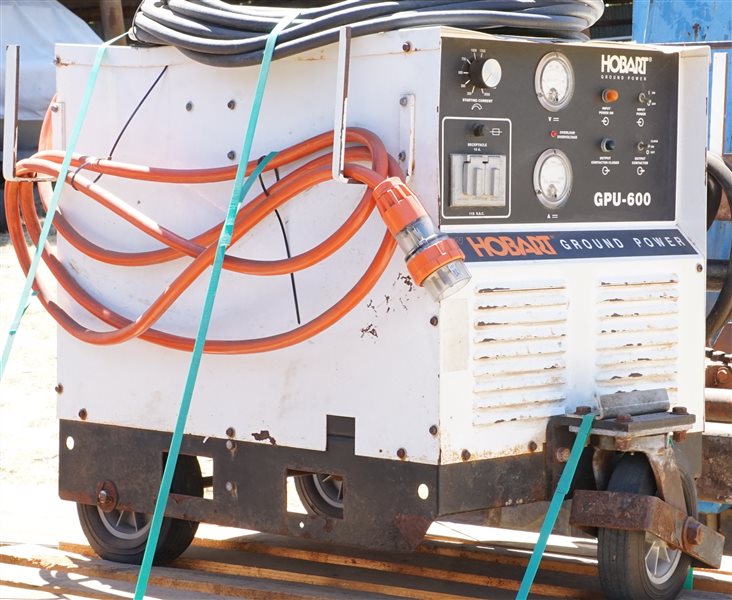Ground Support Equipment - Hobart GPU-600 600A 28V Ground Power Unit ...