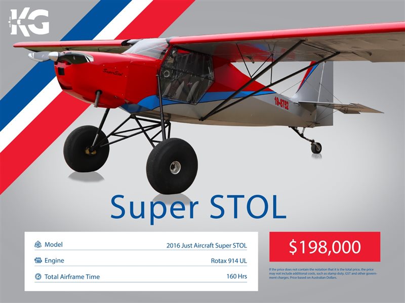 2016 Just Aircraft SuperSTOL Aircraft | Aircraft Listing | Plane Sales ...