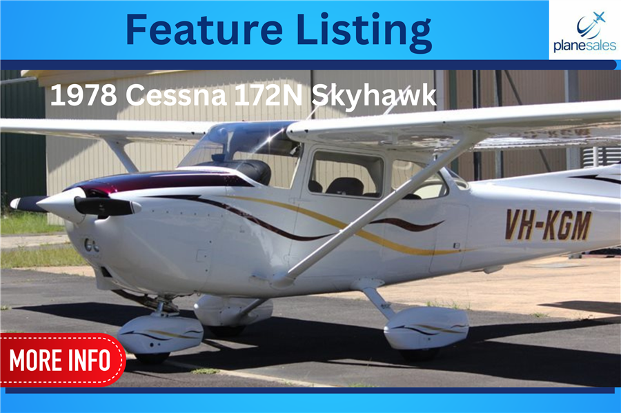 1978 Cessna 172N Skyhawk | Aircraft Listing | Plane Sales Australia