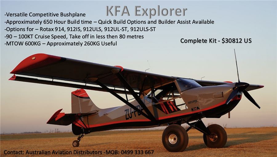 2023 KFA Explorer Aircraft | Aircraft Listing | Plane Sales Australia